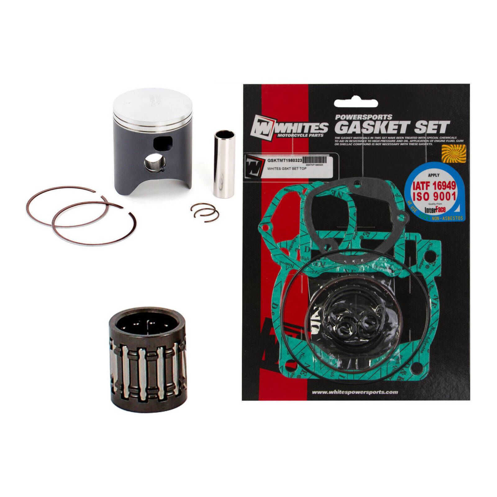 Top End Rebuild Kit (A) KTM 250 EXC '06 - Single Ring - Whites ...