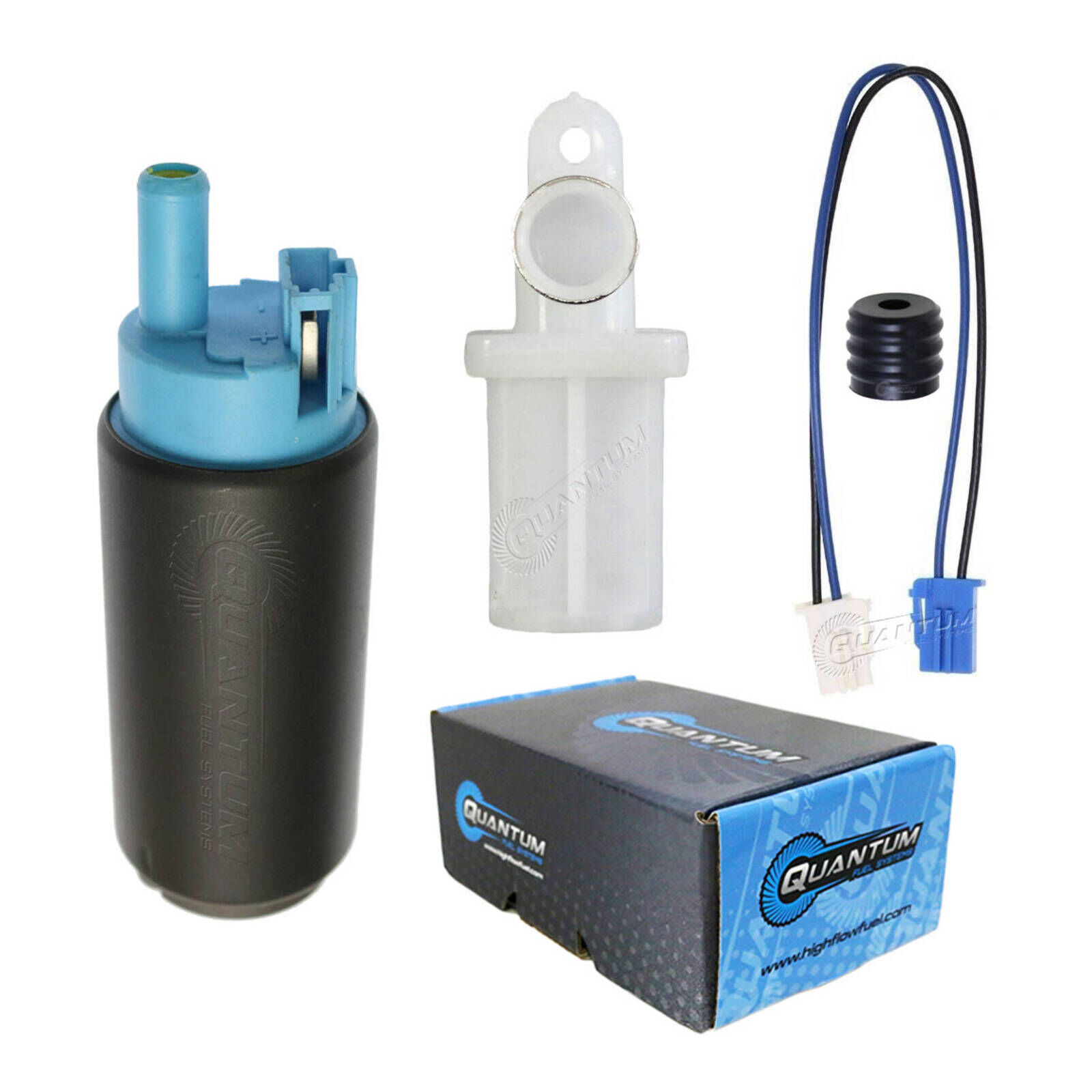 Quantum VST / Outboard EFI Fuel Pump with Filter & Strainer - Quantum ...